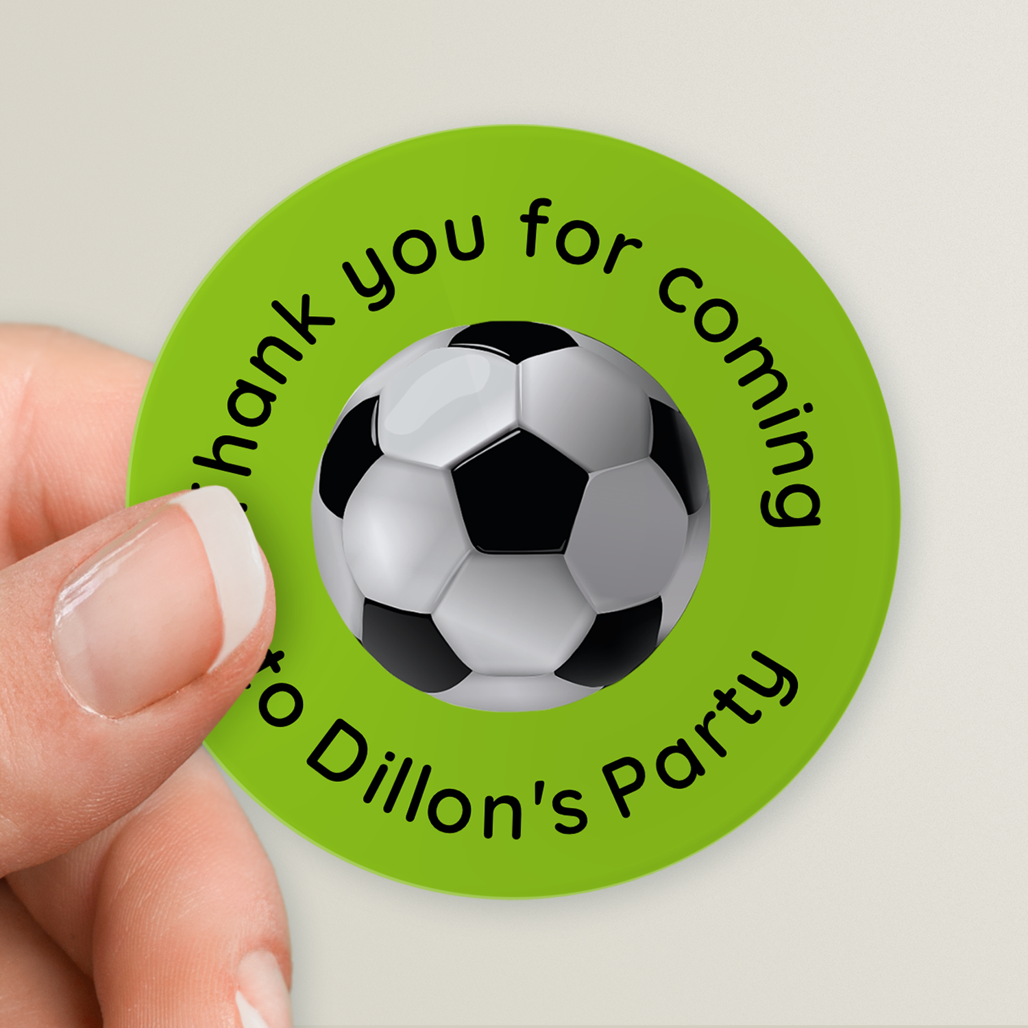 Design Your Own Sweet Cone Stickers 45mm | PTS Personalised