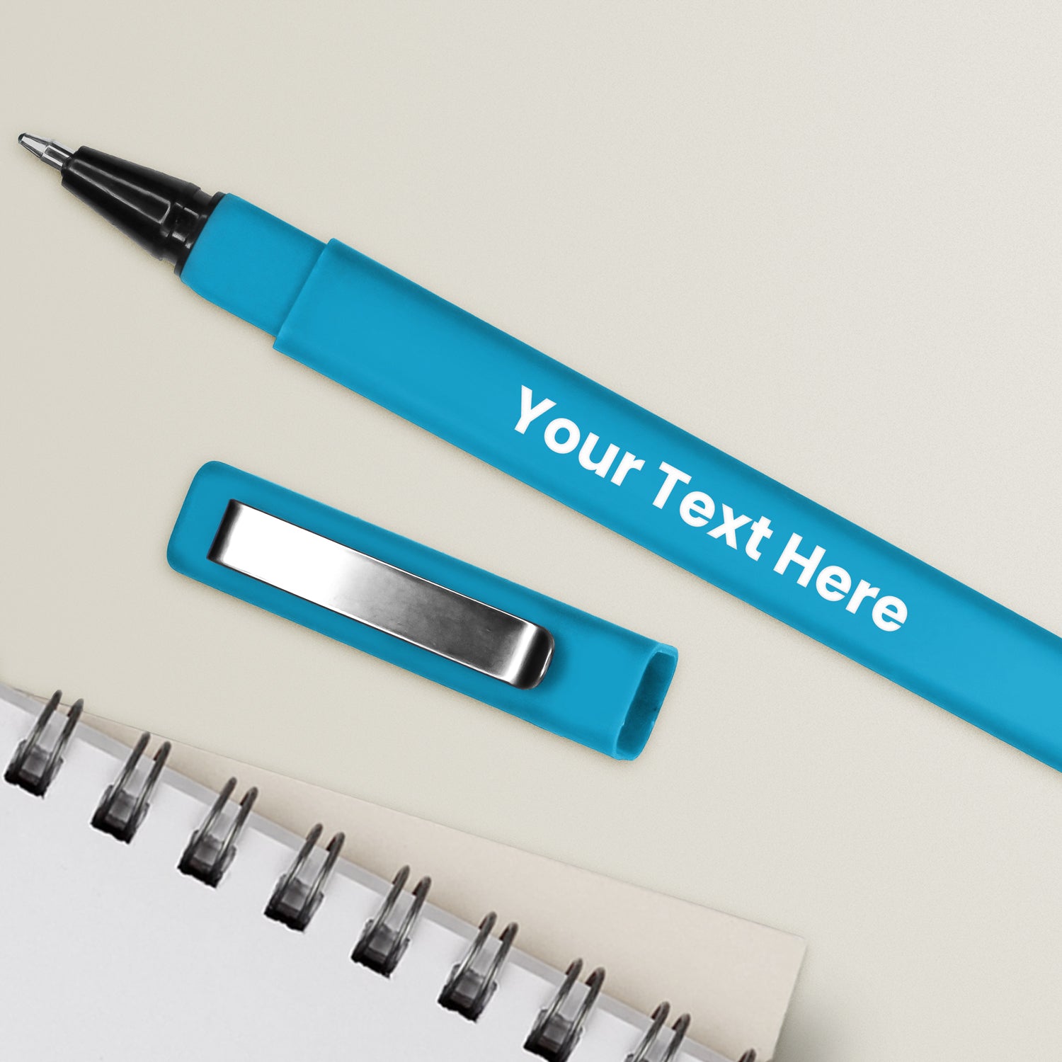 Light Blue Pen | Add Your Own Wording | PTS Personalised